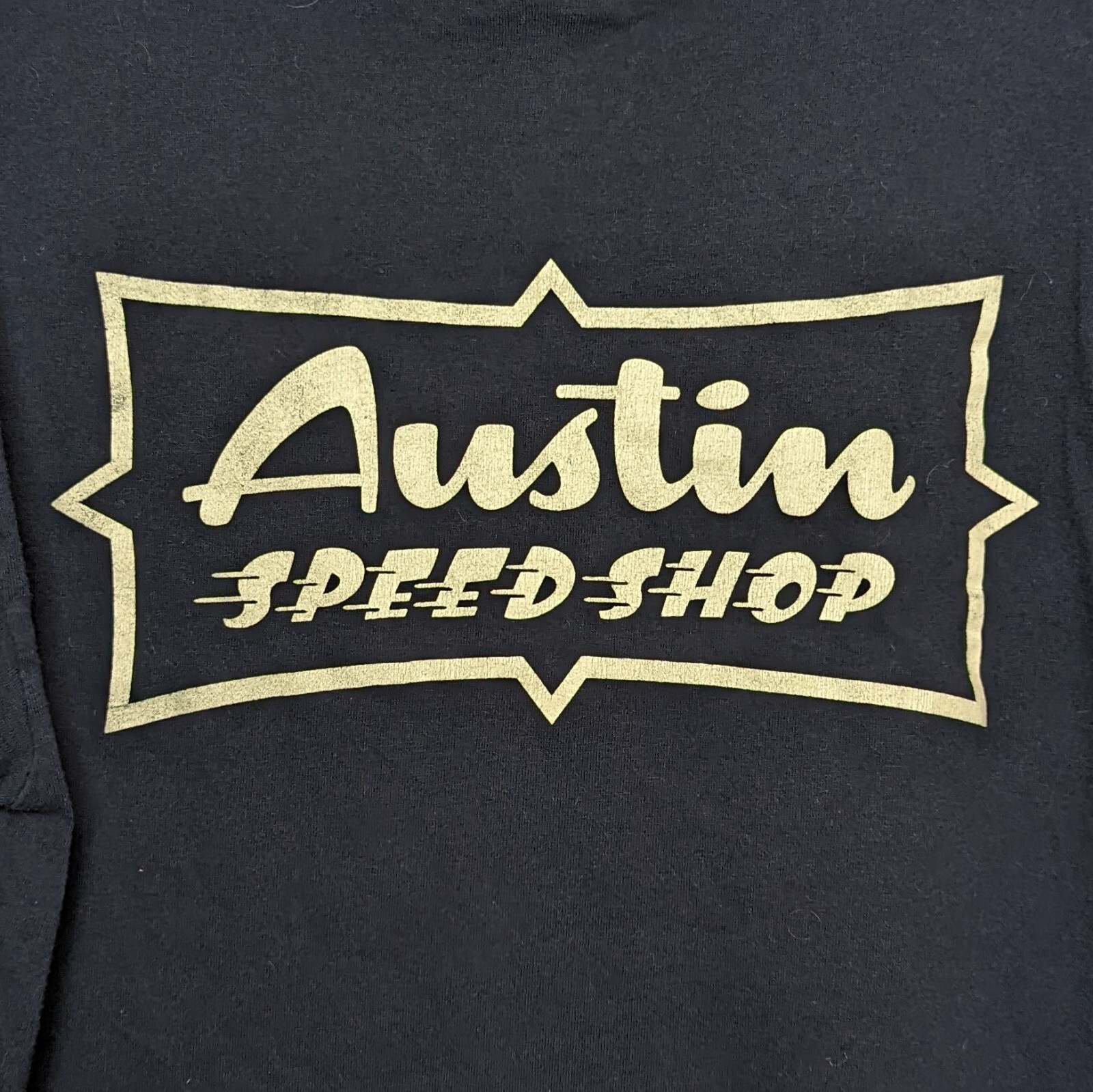 Austin Speed Shop Picasso Logo Sign T-Shirt Vintage 2… - Gem