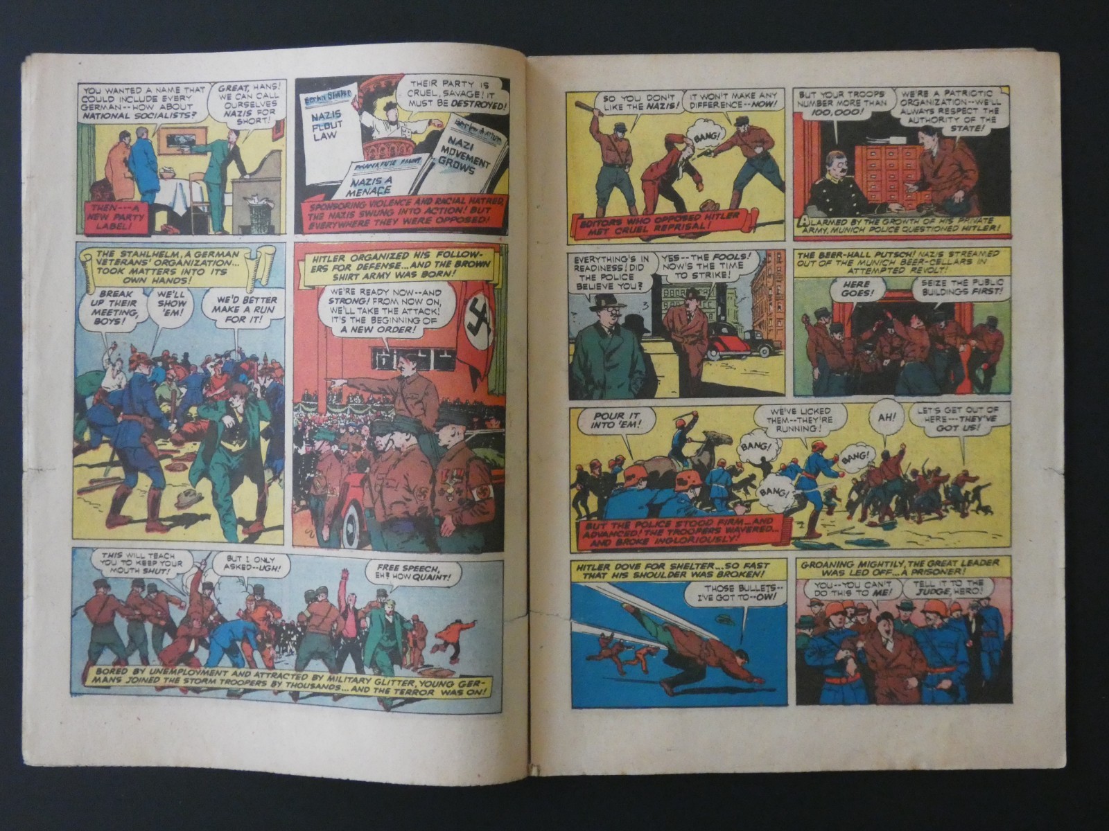 Real Life Comics #3 Nedor 1942 (28) Pages Only Coverless Incomplete ...