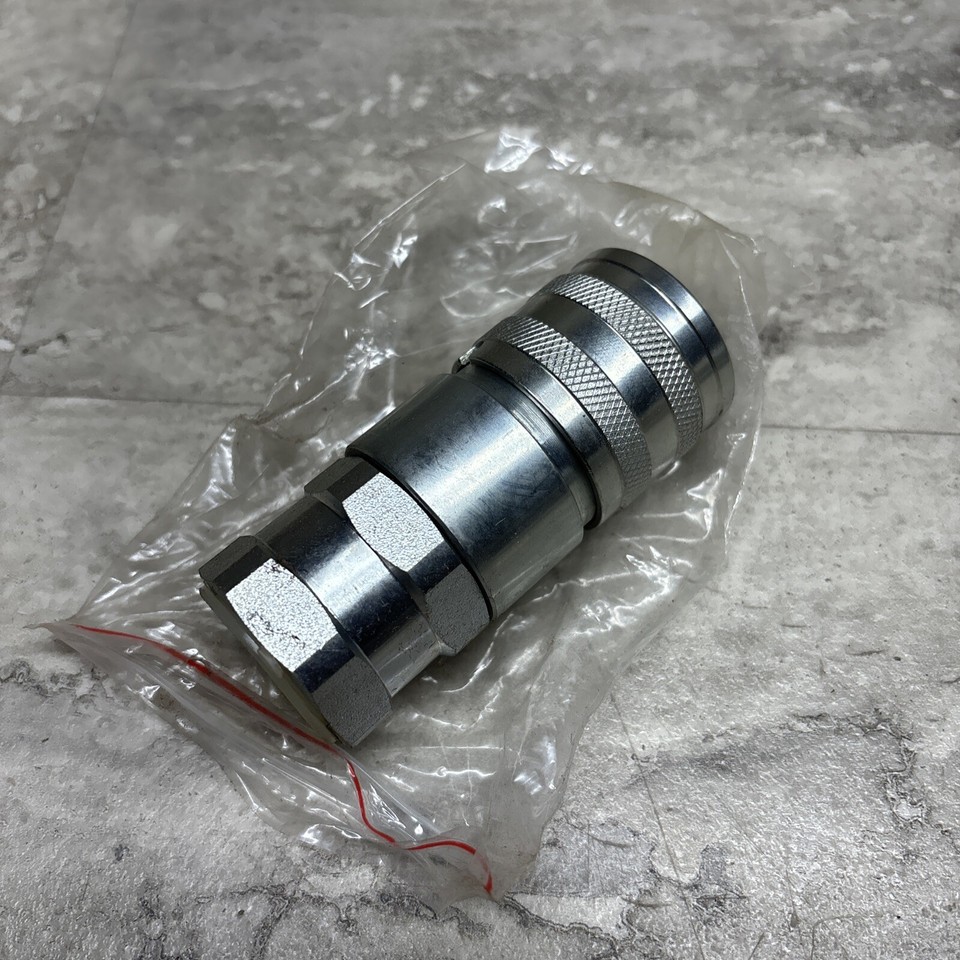 DuraForce DF4D0222 Flat Faced Female Hydraulic Coupler, Replaces Bobcat ...