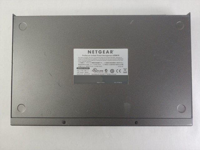 NETGEAR ProSecure UTM10 Unified Threat Management Appliance for sale ...