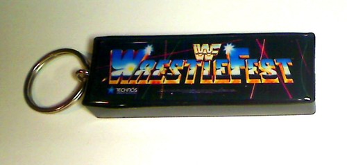 WWF WrestleFest Arcade Marquee Coin Door accessory Keychain | eBay