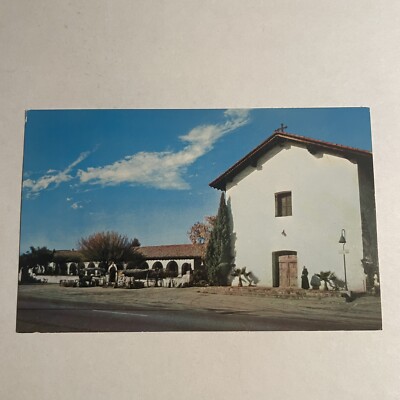 San Miguel California, Mission Arcangel, Vintage Postcard Exterior | eBay