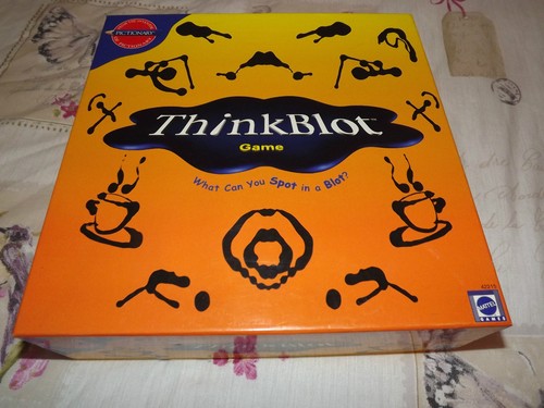 THINKBLOT BOARD GAME BY MATTEL FROM THE INVENTOR OF PICTIONARY FAMILY ...