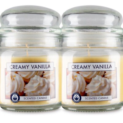 PUREWICK Creamy Vanilla Scented Candle Jar 340g X 2 Jars | eBay UK