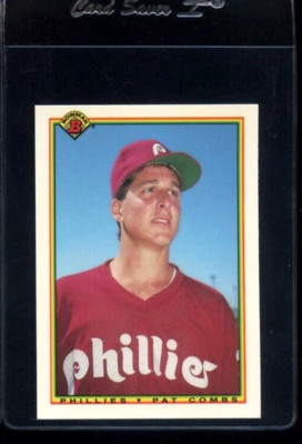 1990 BOWMAN TIFFANY #148 PAT COMBS PHILADELPHIA PHILLIES | eBay