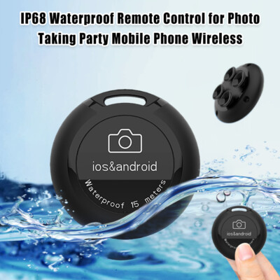 Waterproof Remote Control for Photo Taking Party Mobile Phone Wireless ...