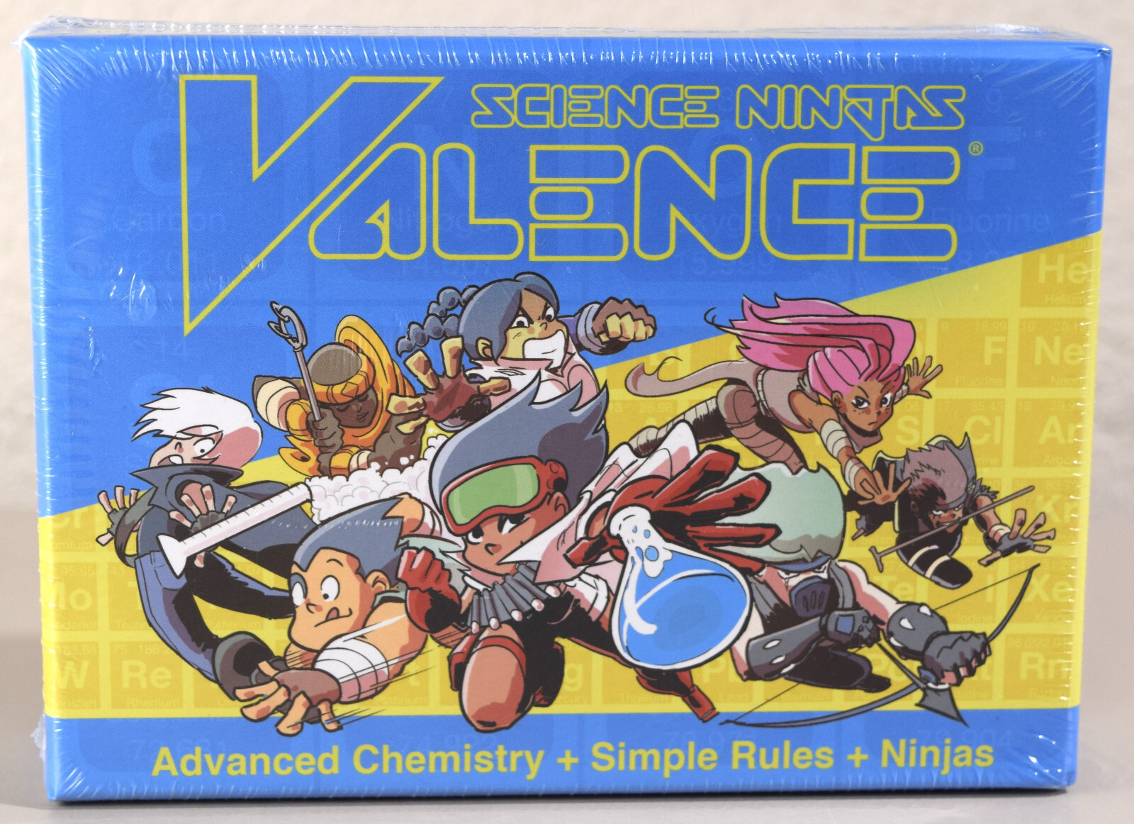 Valence Science Ninjas Card Game Advanced Chemistry Ages 8 up EUC for ...