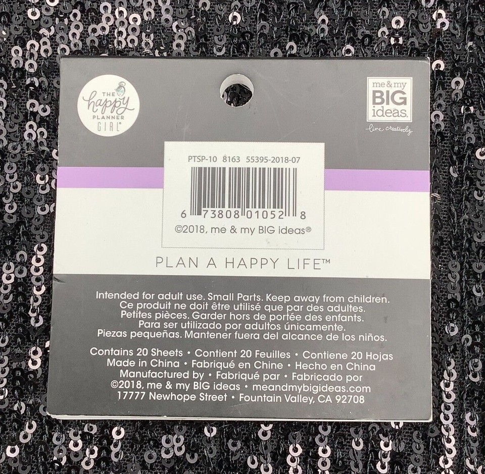 The Happy Planner - Healthy Hero Sticker Pad (60 pcs) Workout, Cheat ...