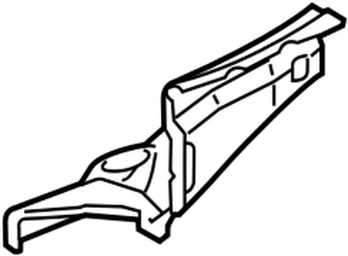 53720-12030 Toyota Apron assy, front fender, lh 5372012030, New Genuine ...