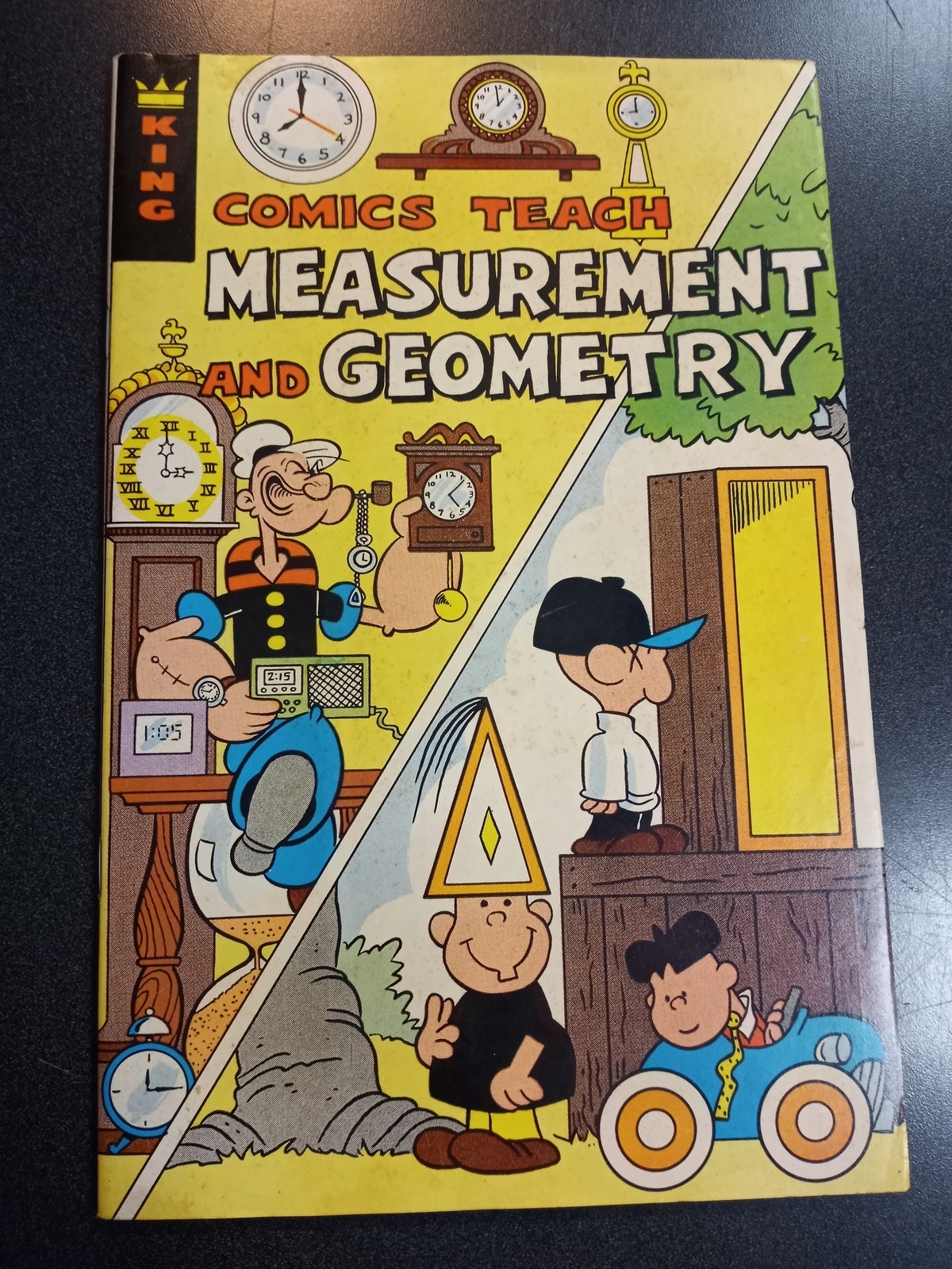 Comics Teach Measurement and Geometry (King, 1979) FN/VF Condition ...