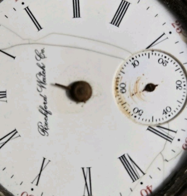 Vintage Rockford Watch Co Movement Pocket Watch *AS IS | eBay