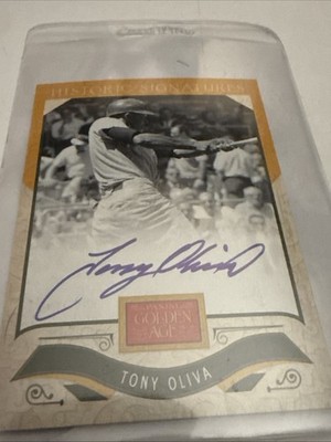 2012 Panini Golden Age - Historic Signatures Tony Oliva #TOL (AU) | eBay