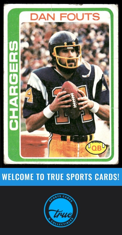 1978 Topps #499 Dan Fouts | eBay