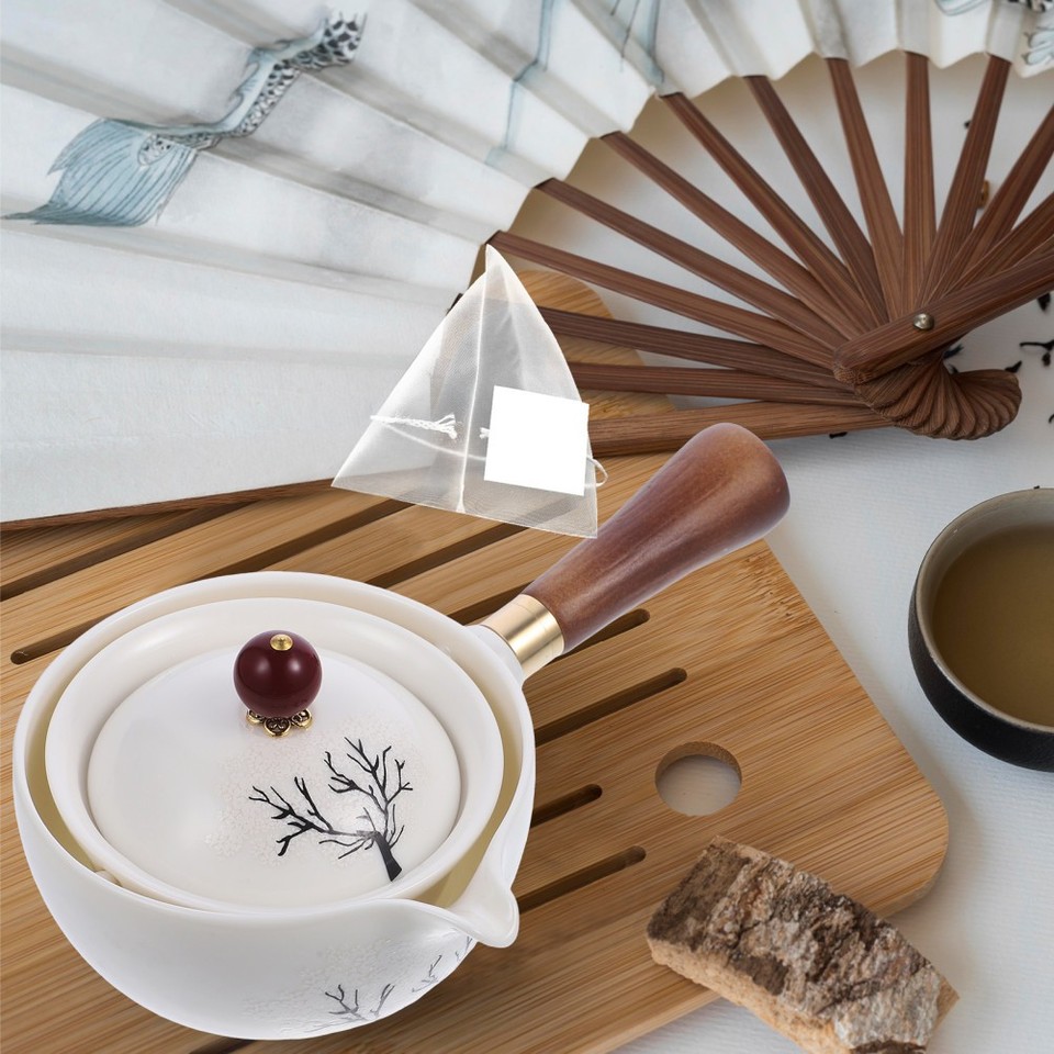 Chinese Tea Pot Ceramic Teaware Household Handheld Teapot Loose Brewing ...