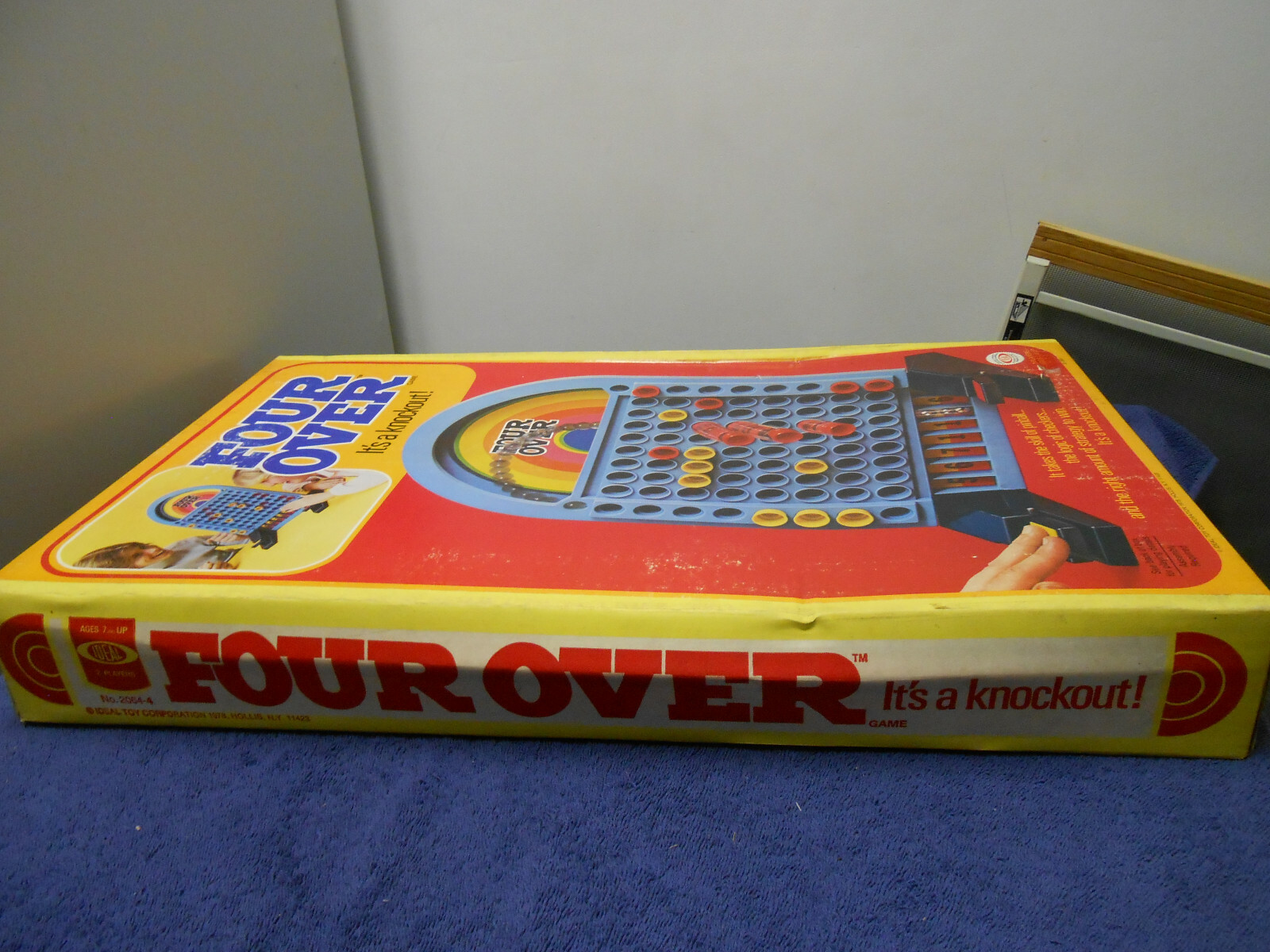 Ideal Four Over Game 1978 No. 2064-4 Its a Knock out - for sale online ...