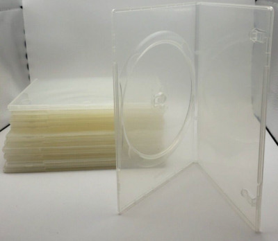 12 slim dvd cases transparent | eBay