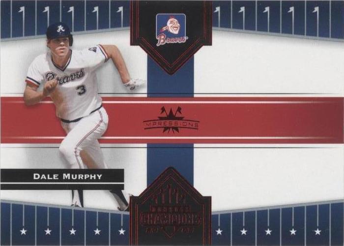 2005 Donruss Champions - Dale Murphy #147 Red Impressions /250 for sale ...