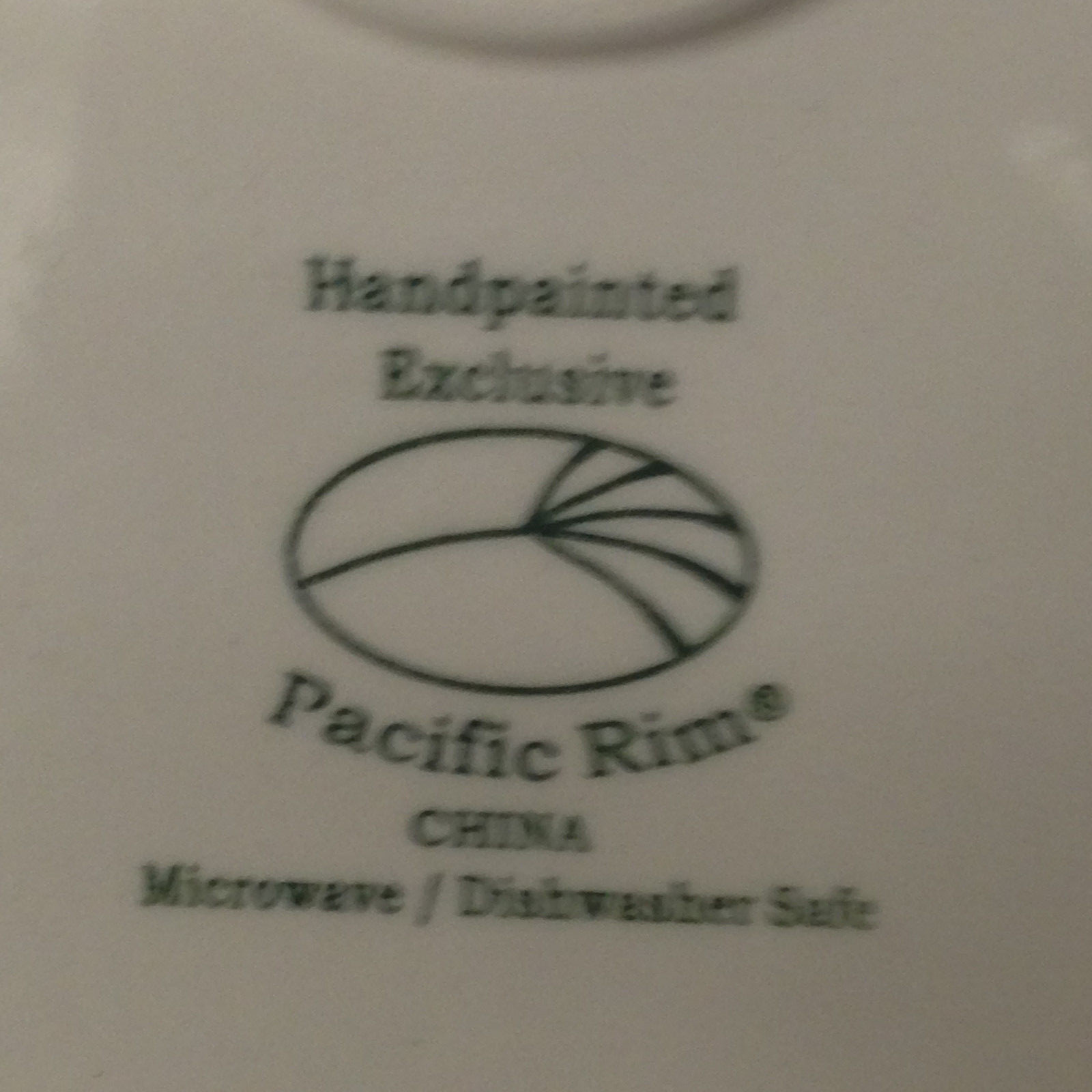 PACIFIC RIM PCM19 DINNER PLATE 10 1/4" RED GRAPES BUNCH CLUSTER GRAPE ...