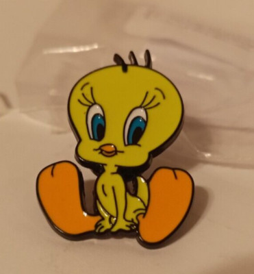 TWEETY BIRD- ENAMEL PIN-SHIP ALL THE PINS YOU BUY FOR $4.99-VISIT OUR ...