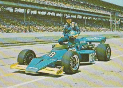 1975 Tom Sneva Champion Norton Spirit Offy Indy 500 Indy Car Postcard ...