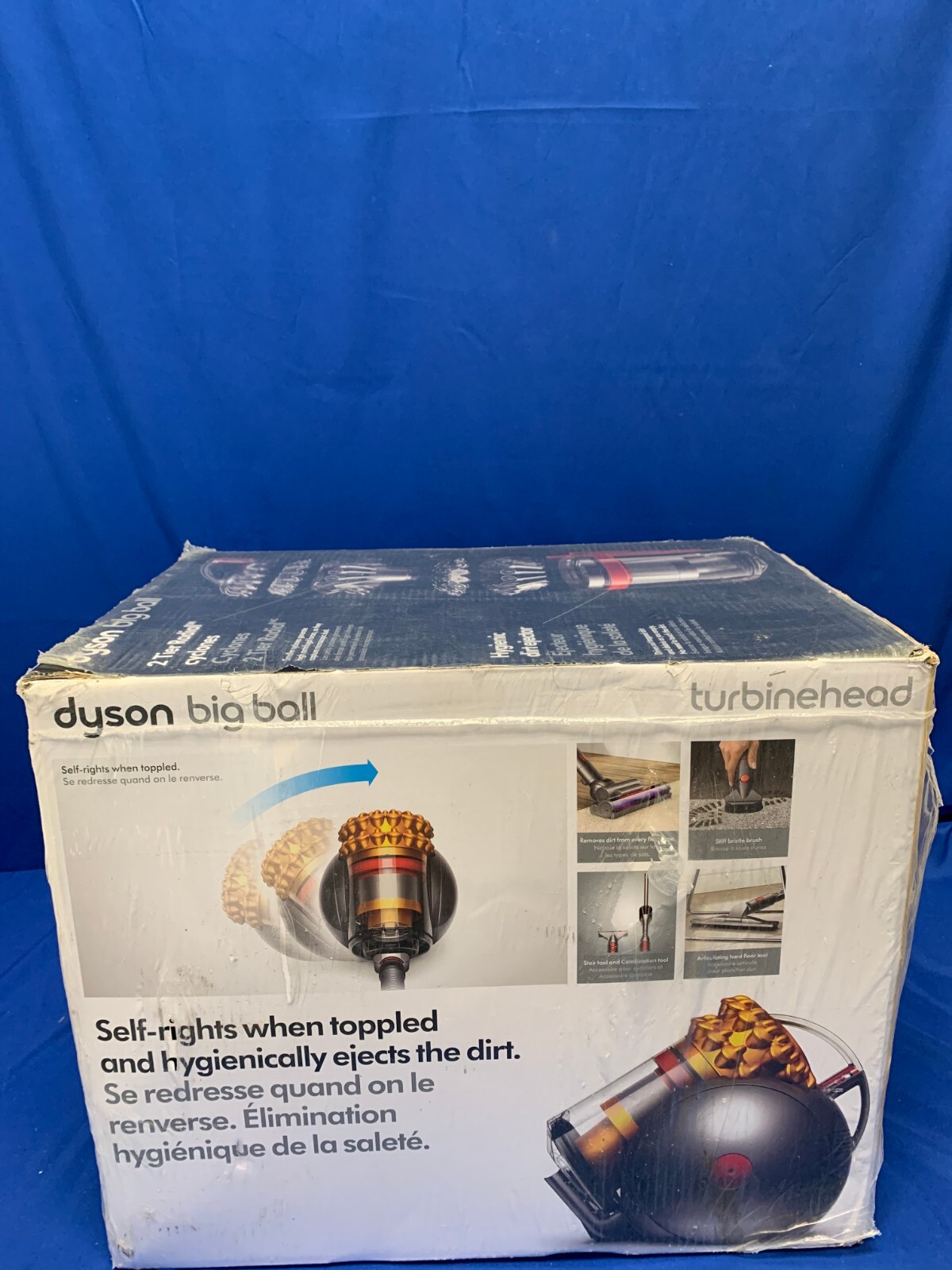 Dyson Big Ball CY23 Turbinehead Canister Vacuum Cleaner - Yellow - NEW ...