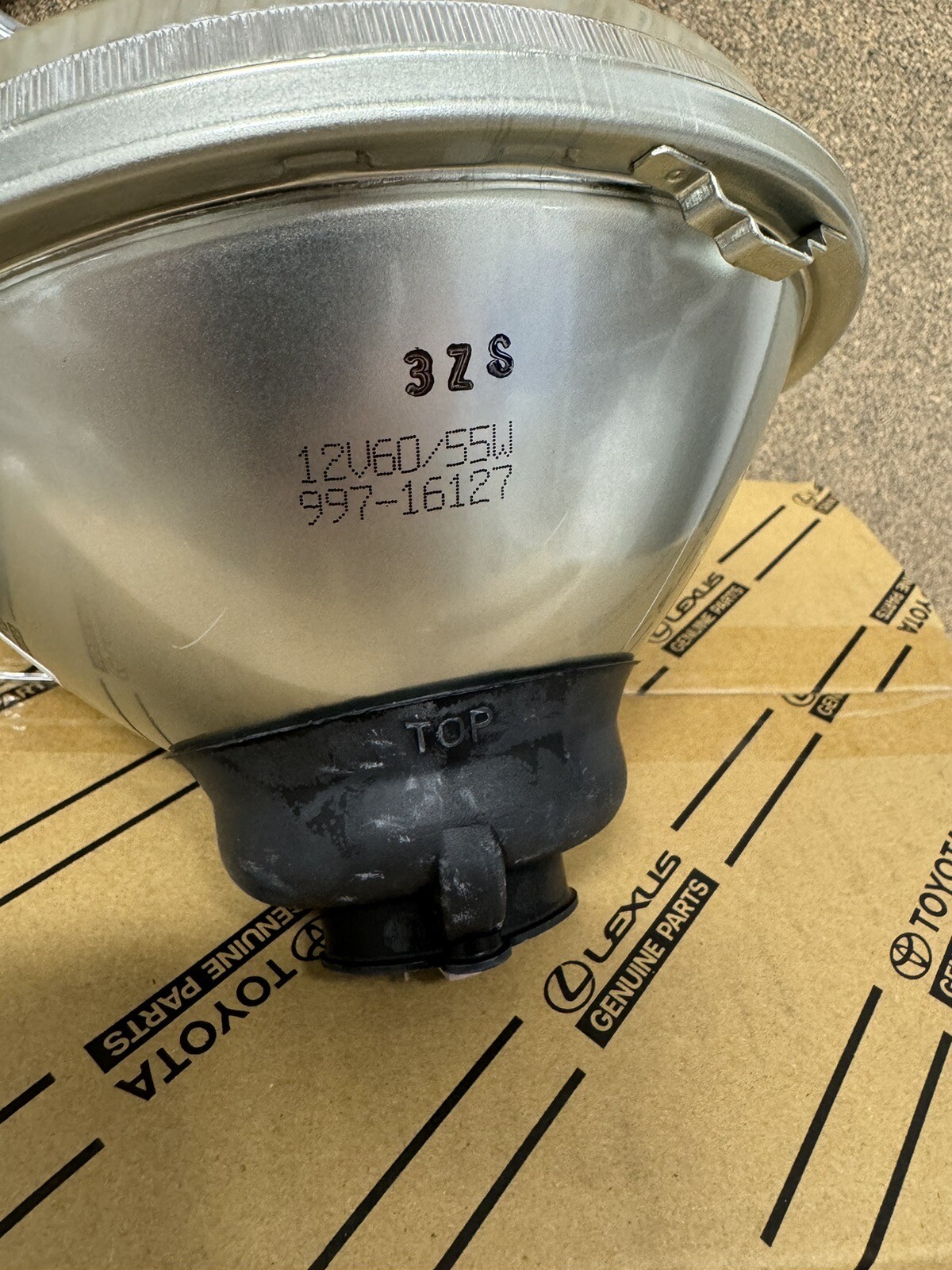 TOYOTA LAND CRUISER HEADLIGHT KIT HALOGEN GENUINE OEM FJ40 FJ43 FJ45 ...