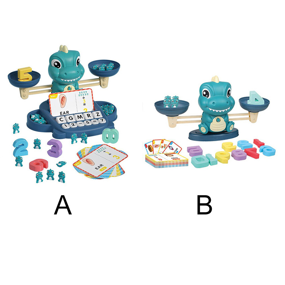 Development For Kids Cute Dinosaur Math Toy Toddlers Balance Counting ...