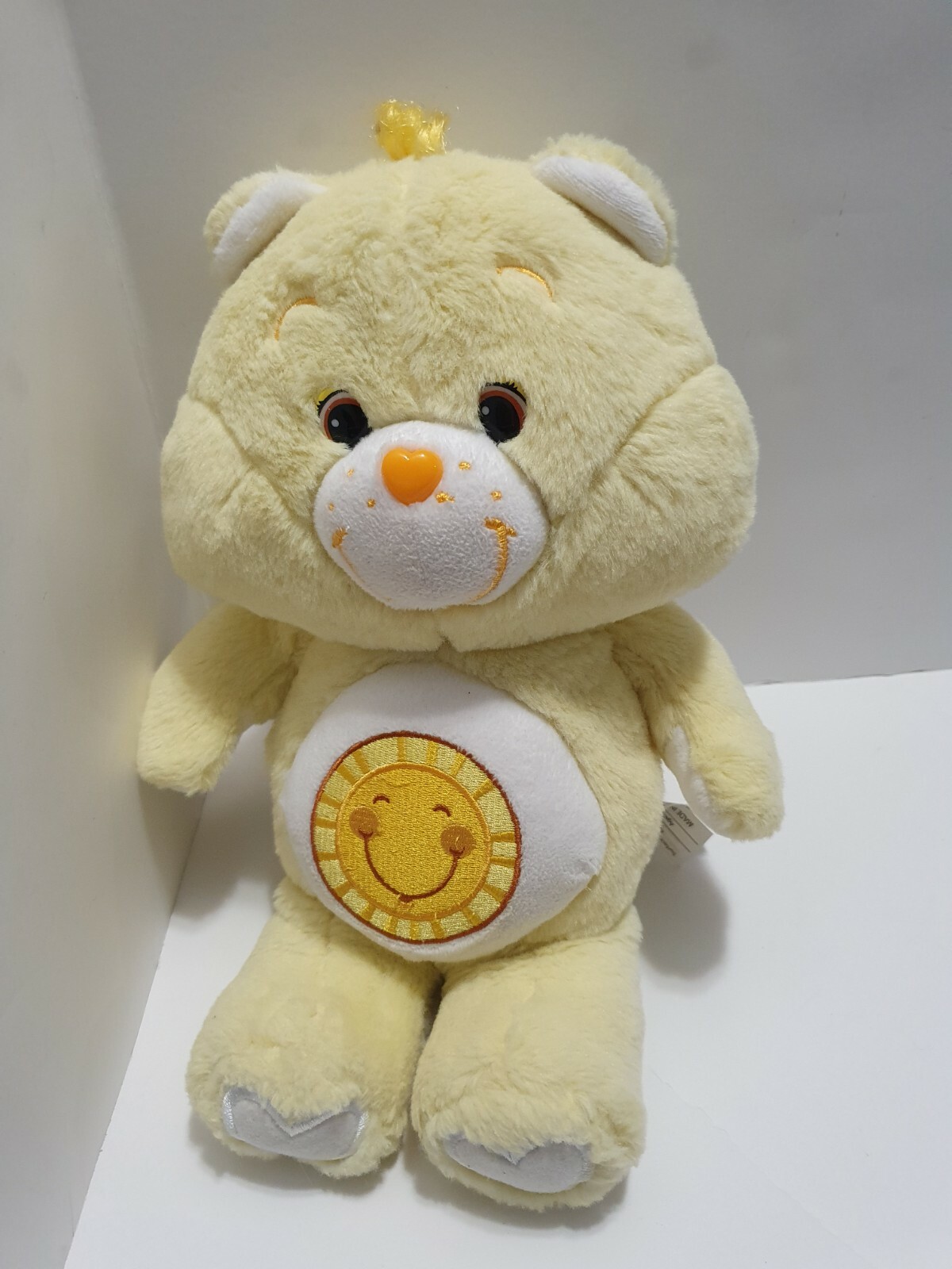 Just Play Care Bears Funshine Bear 12" Sun Toy Plush Stuffed Animal Pre ...