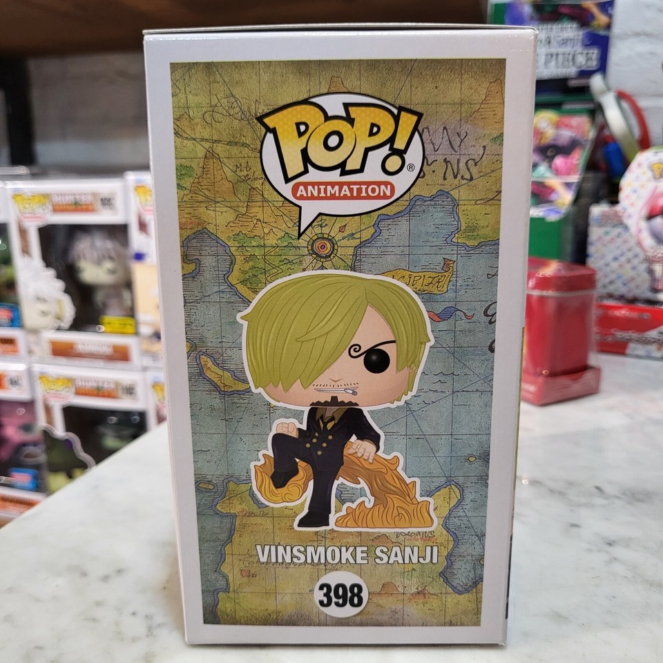 Funko Pop One Piece Sanji Signed By Taz Skylar Live Action Actor | eBay