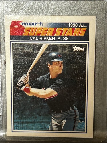 1990 Topps Kmart Super Stars Cal Ripken Baseball Card #20 Mint | eBay