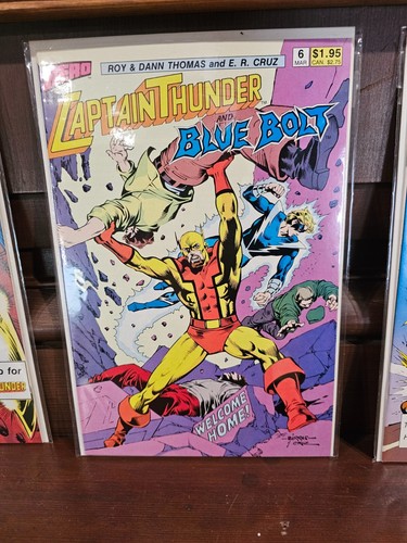 Captain Thunder and Blue Bolt #6 (Heroic Publishing March 1988) | eBay