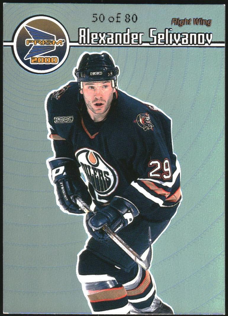 1999-00 Pacific Prism - Alex Selivanov #57 Holographic Blue /80 for ...
