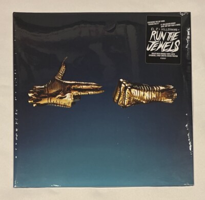 Run The Jewels - RTJ 3 Opaque Gold Color Vinyl 2LP 2016 NEW SEALED | eBay