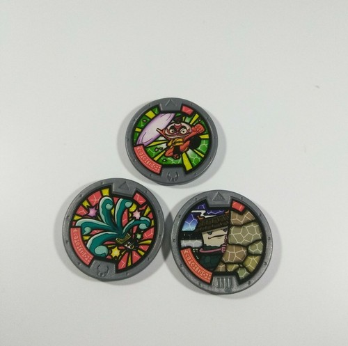 Yo-Kai Medals Watch Series 1 Hasbro Steppa Walkappa Badude Yokai lot of ...