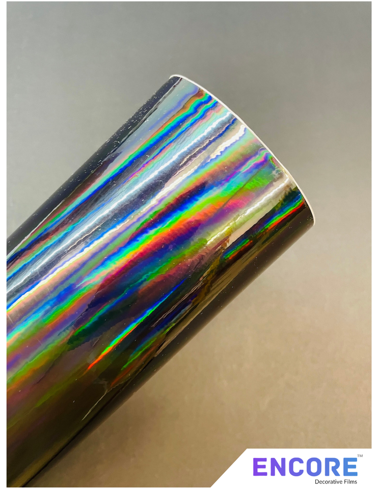 Encore® Holographic "Oil-Slick" Adhesive Vinyl for Decals/Stickers ...