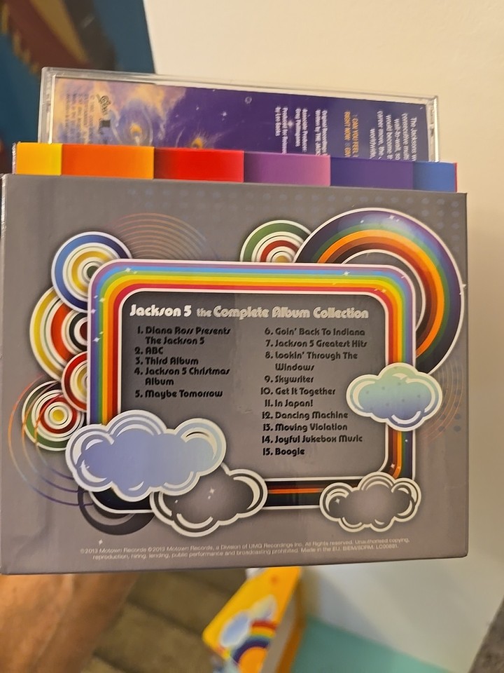 Jackson 5 Box Set The Complete Album Collection Michael Jackson- | eBay