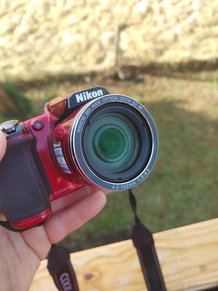 Nikon Coolpix L830 Red 16MP Digital Camera w/34x Zoom PARTS ONLY NOT ...