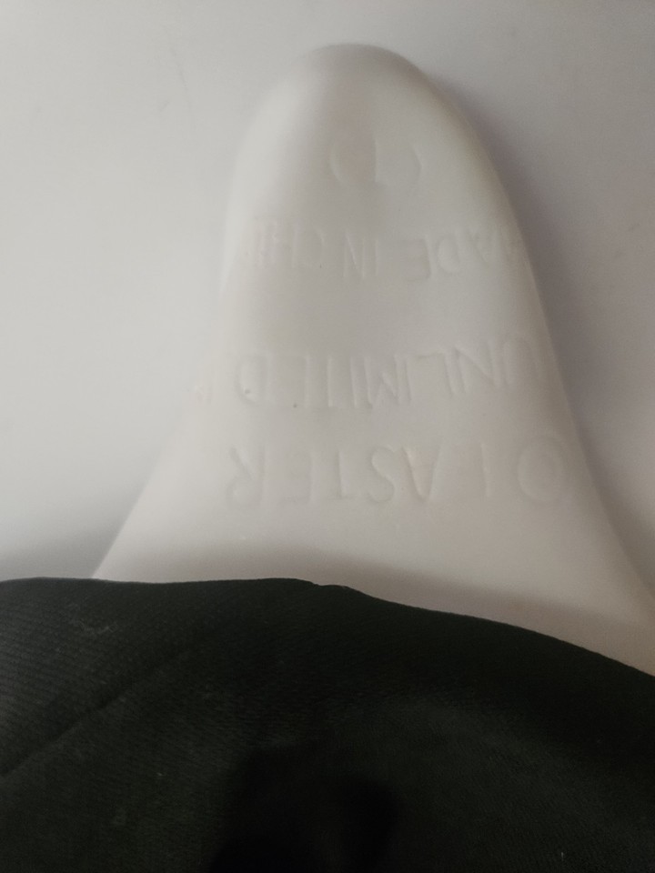 Vintage Easter Unlimited Scream Ghost Face Mask White With Cotton ...