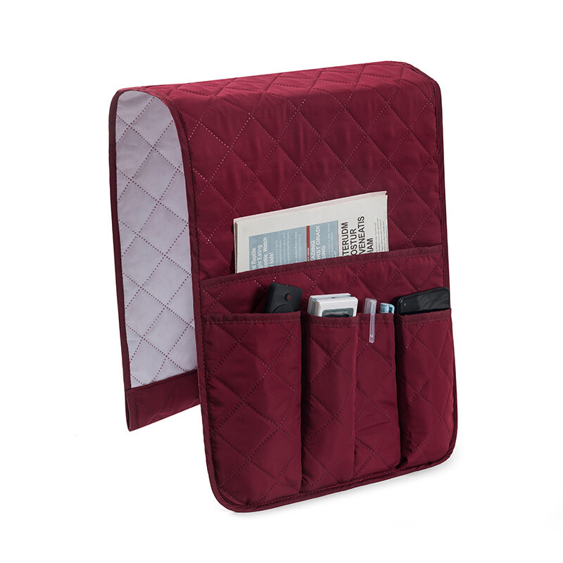 Sofa Arm Rest Organiser Storage 5 Pockets Couch Caddy Holder Remote ...