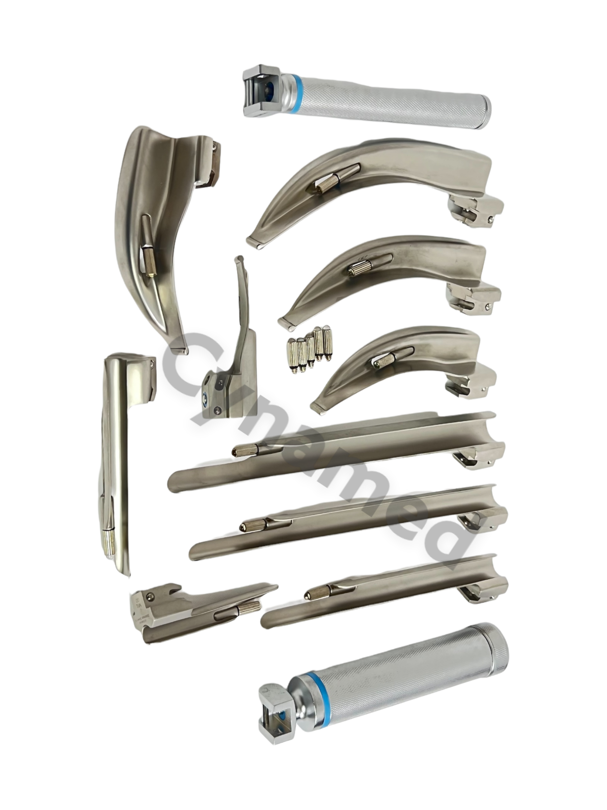 CONVENTIONAL LARYNGOSCOPE MACINTOSH MILLER BLADES EMT ANESTHESIA ...