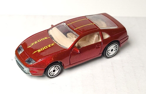 Hot Wheels loose Nissan Custom Z 300ZX maroon red UH | eBay