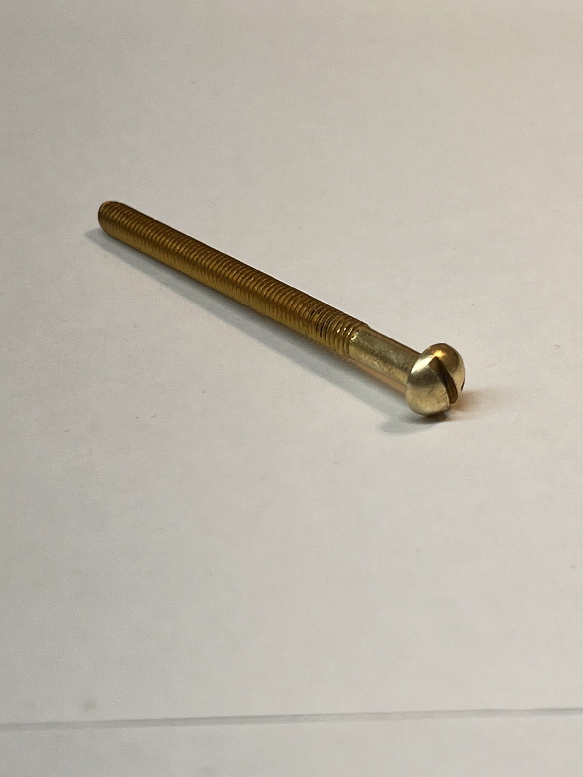 (100) 10-32 X 2-1/2 Round Head Machine Screws Brass Slotted 1032 3/16x2 ...