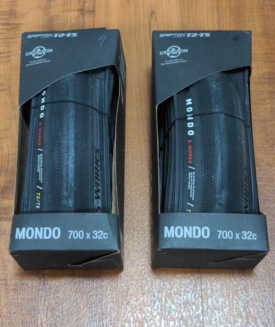 2 - Specialized S-Works Mondo 700x32c Tubeless Gripton T2-T5 Tires🚴NEW IN BOX🚴 | eBay