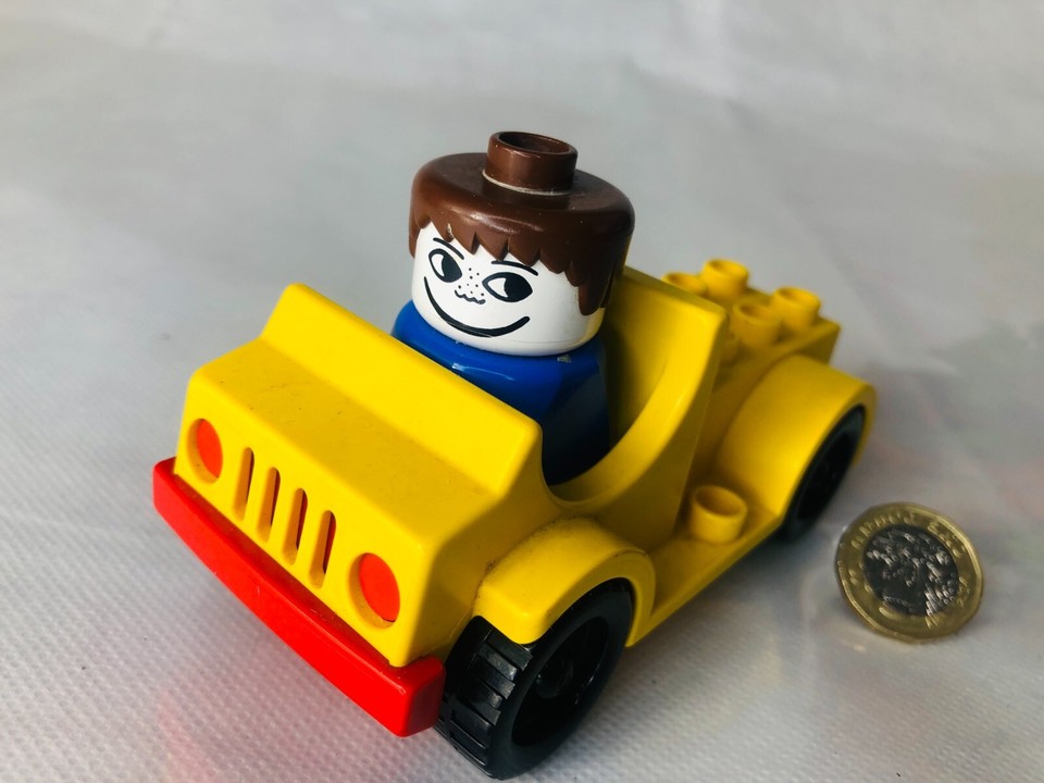 Duplo Lego Minifigure Figure Car Vehicle Vintage ra | eBay
