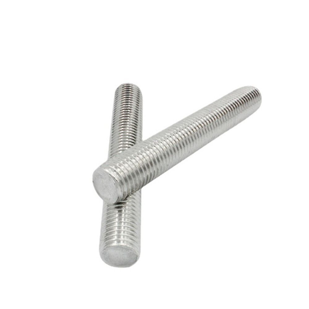 2PCS Right Hand Threads Long Threaded Screw Rods Bar Studs Clamps | eBay