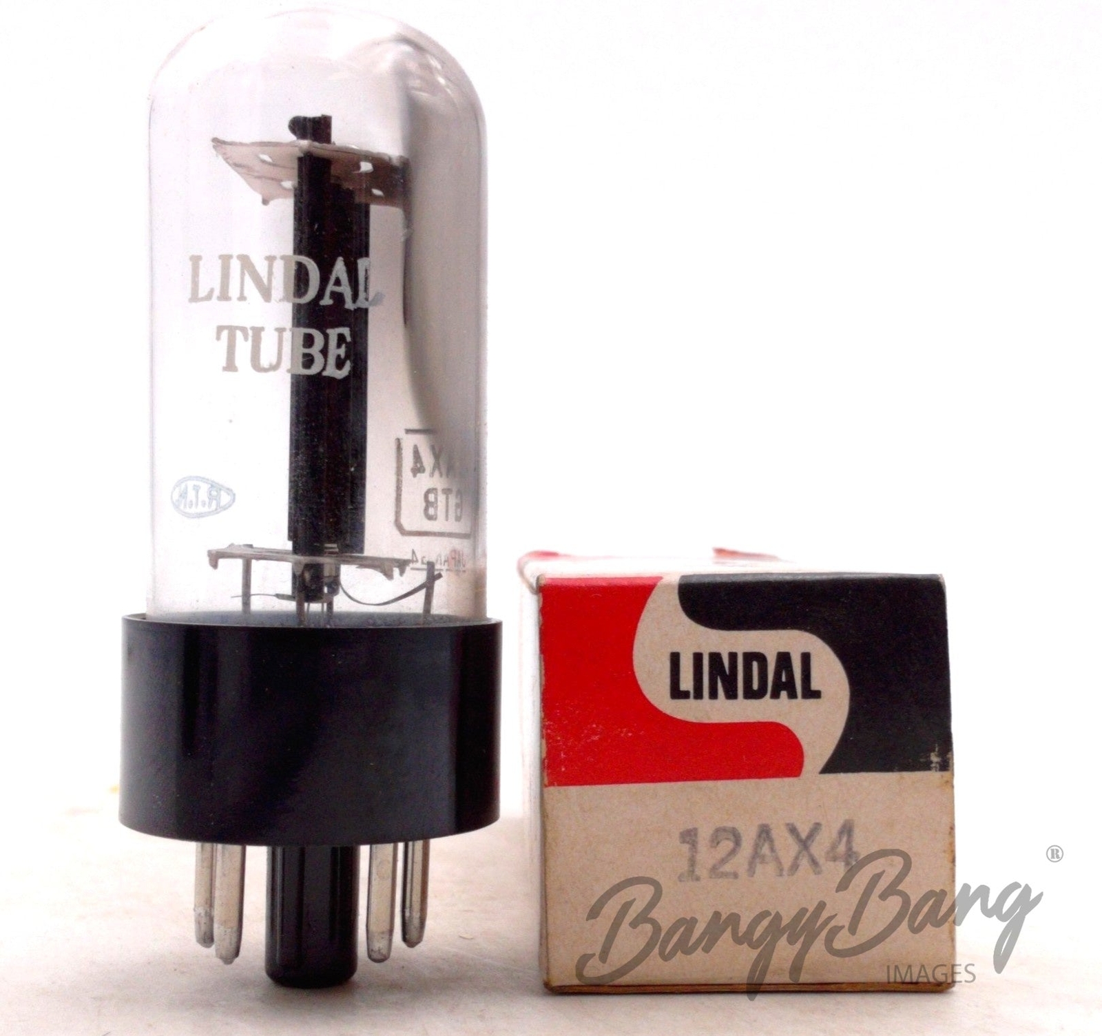 Lindal 12AX4 Half-Wave Rectifier Damping Diode TV Audio Vacuum Tube ...