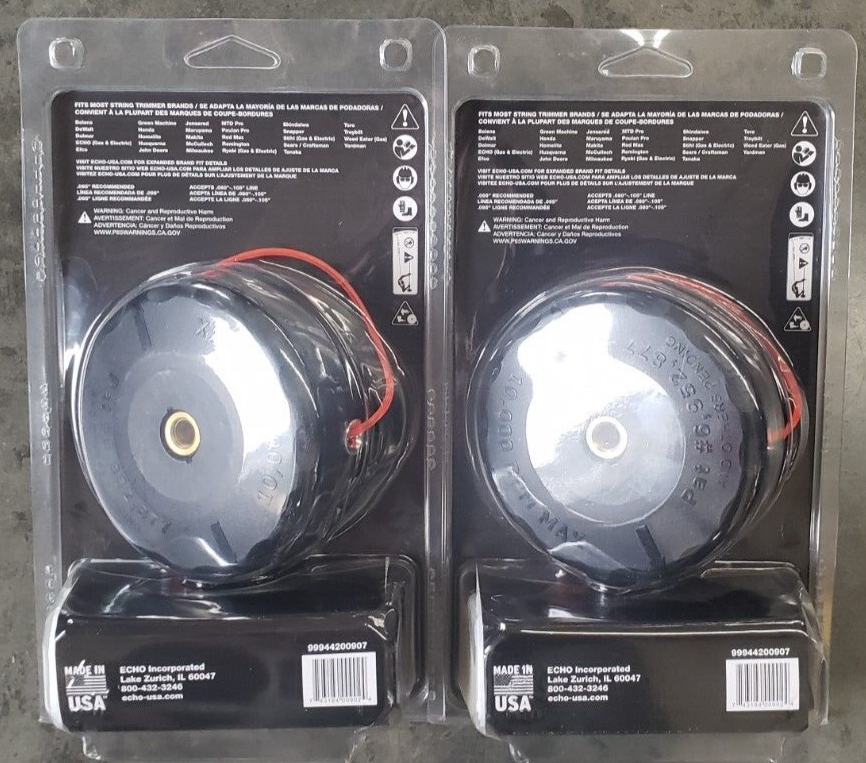 Echo Speed Feed 400 (2) Pack Trimmer Head w/Adapters Echo/Shindaiwa ...