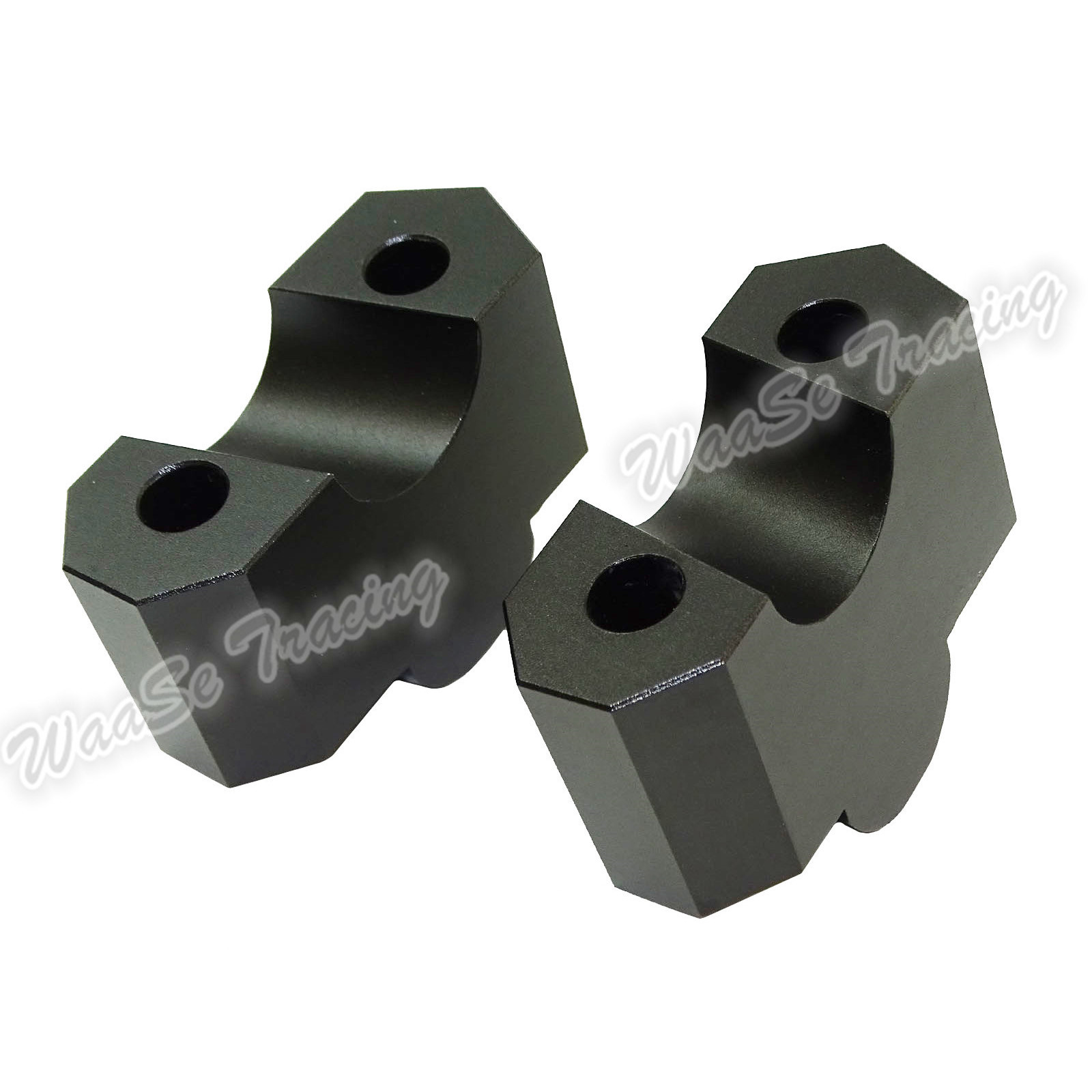 Handlebar Bar Riser Height Up 30mm Kit Black For KAWASAKI Z1000 07-09 ...