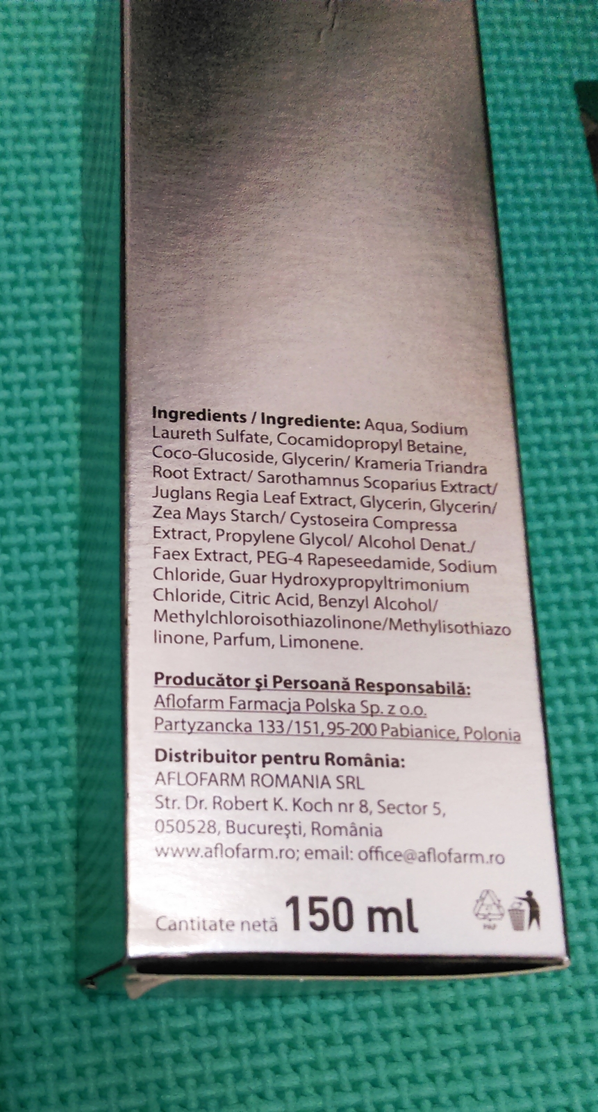 Simpliq anti grey hair shampoo for men against greying of dark hair 150 ...