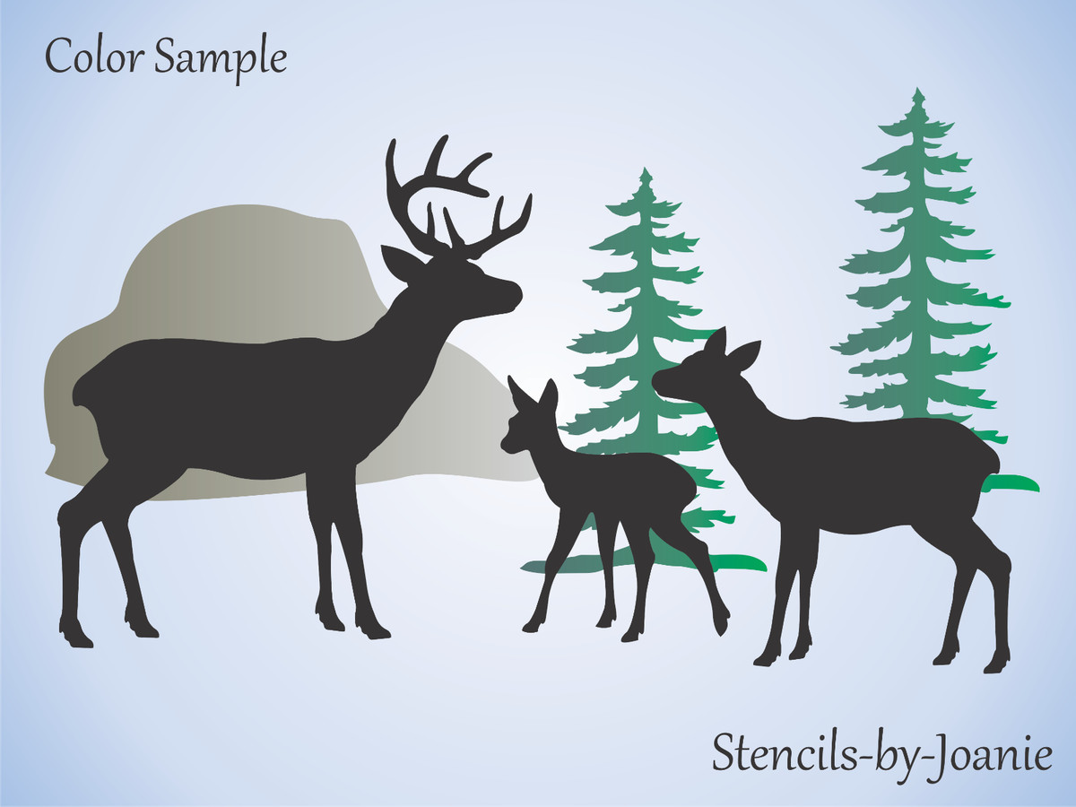 Fawn Stencil